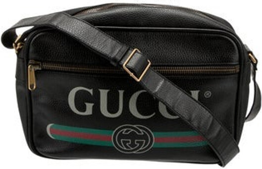 Gucci Logo Messenger Bag - ShopStyle