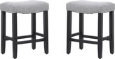 Polytrends Henley 24-inch Saddle Counter Stool - ShopStyle