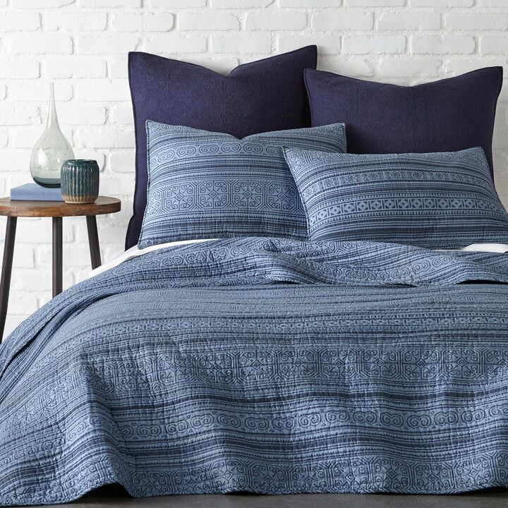 Tolteca Full/Queen Quilt Set - Indigo - Levtex Home - ShopStyle