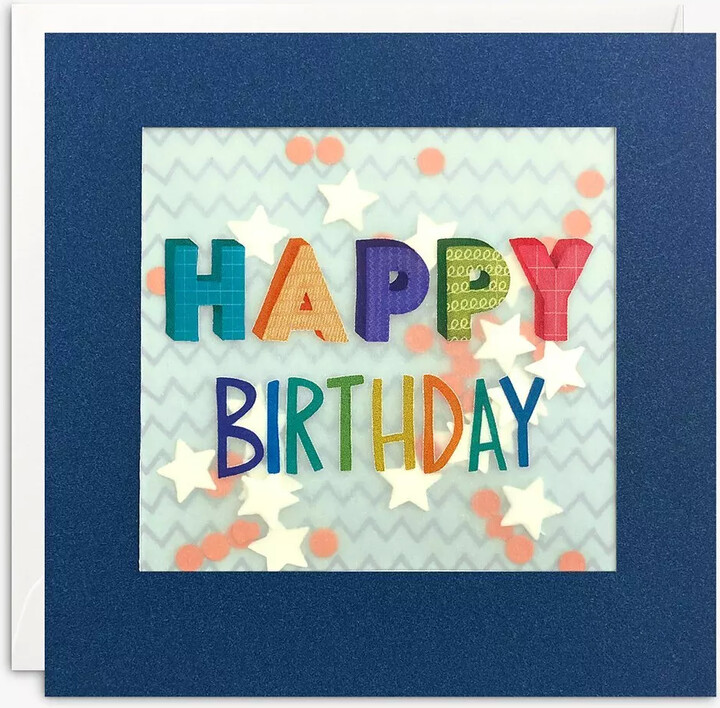 James Ellis Stevens Text Shakies Birthday Card - ShopStyle