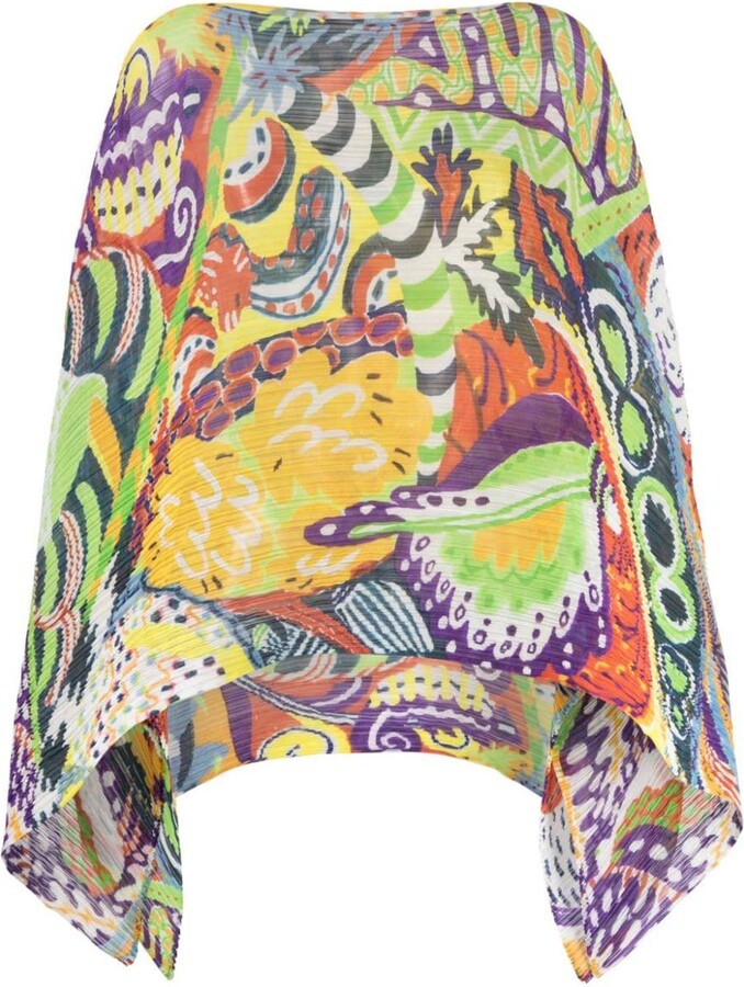 Pleats Please Issey Miyake Snowrunner Mademe T Stole Accessories ...