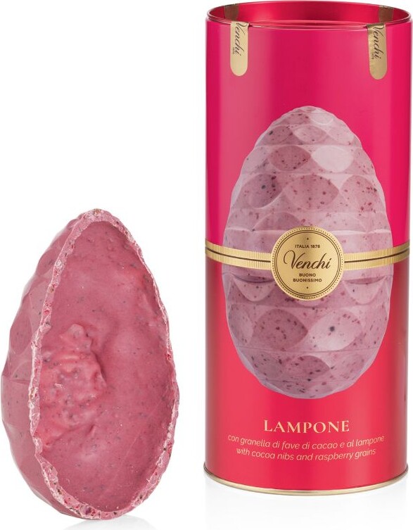 Venchi 1878 Raspberry And Nibs White Chocolate Easter Egg (350G ...