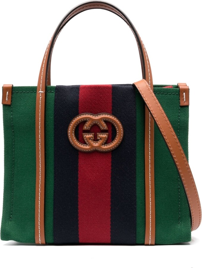 Gucci Mini Interlocking G tote bag - ShopStyle