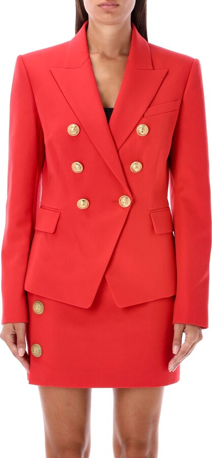 Balmain Classic Six-button Jacket - ShopStyle Blazers