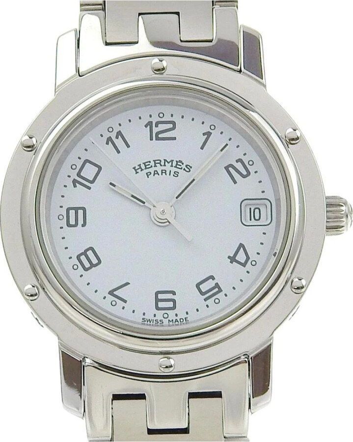 Hermes Clipper watch - ShopStyle