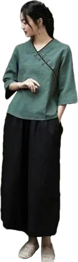 JXQXHCFS China Traditional Women Clothing Hanfu Tops Harajuku Vintage ...