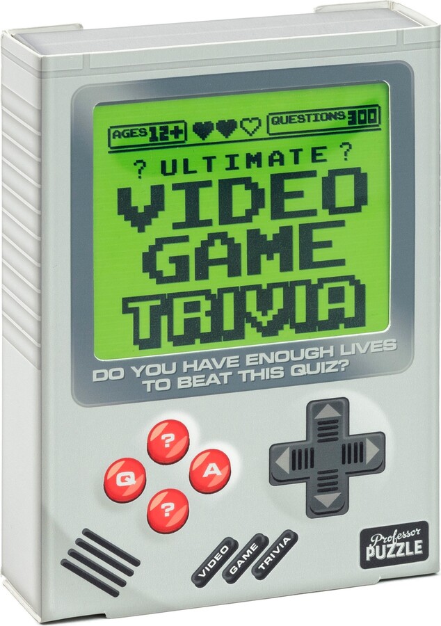 Professor Puzzle Ultimate Video Game Trivia Puzzle Set, 300 Piece ...