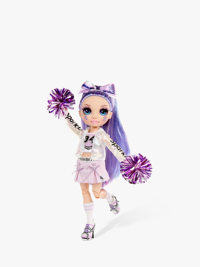 Rainbow High Violet Willow Cheer Fashion Doll - ShopStyle Toys
