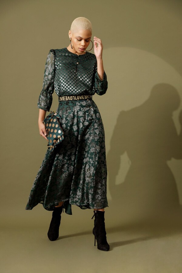 EMILY LOVELOCK - Devore Dress - ShopStyle