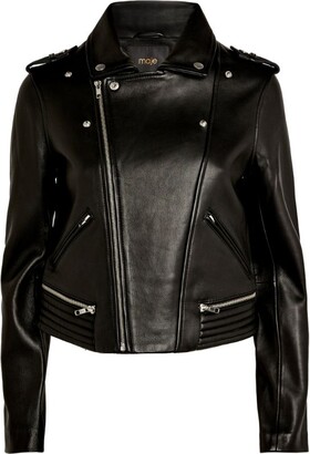 Maje Women's Leather & Faux Leather Jackets | ShopStyle