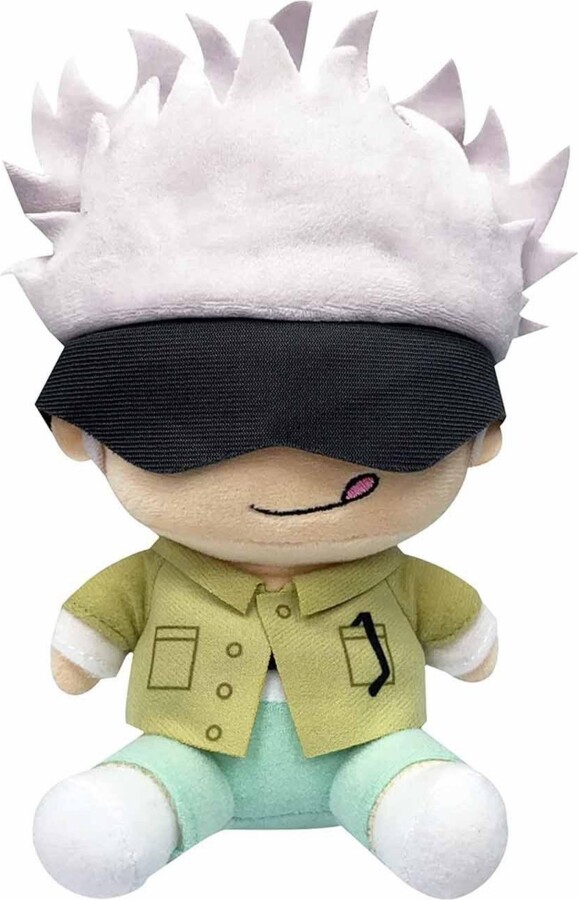 Ge Animation Jujutsu Kaisen Gojo Sitting 7 Inch Plush Figure ...