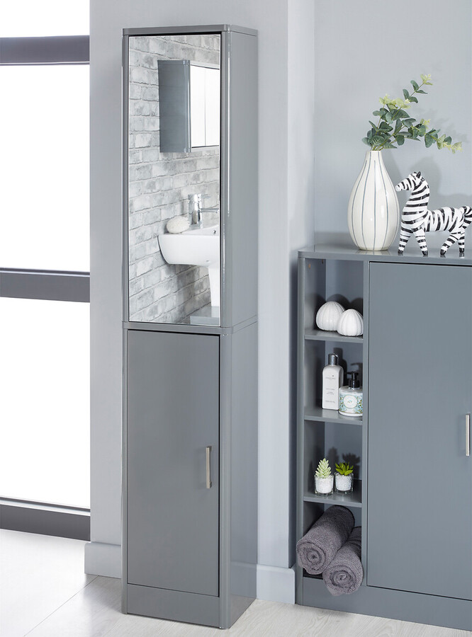 So'home Farren Gloss Mirrored Tallboy - ShopStyle Mirrors