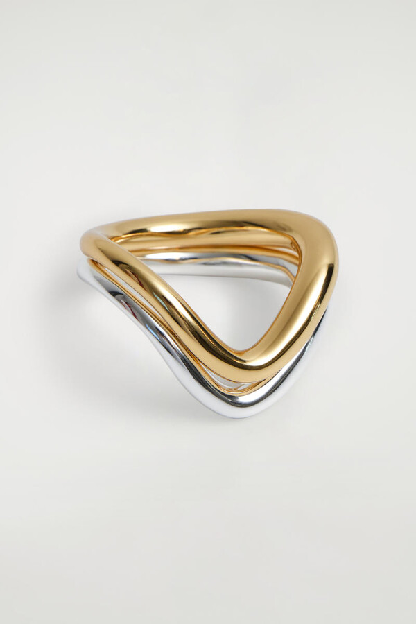 COS Twopack Curved Rings - ShopStyle