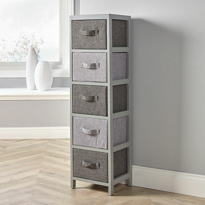 Home Source Metro 5 Drawer Chest Storage Unit - ShopStyle