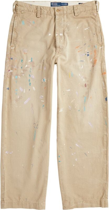 Polo Ralph Lauren Cotton Paint-Splatter Chinos - ShopStyle