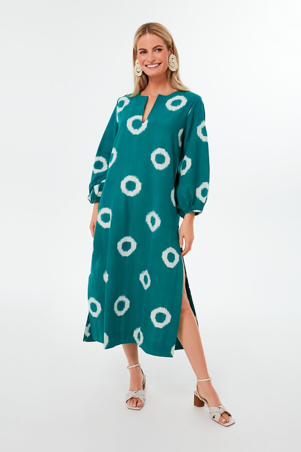 KLEED Green Fennec Kaftan - ShopStyle Day Dresses