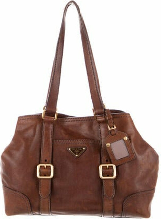 Prada Cervo Antik Shopping Tote - ShopStyle