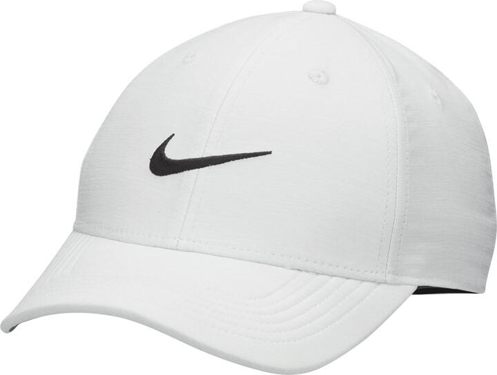 Nike Unisex Dri-FIT Club Structured Heathered Cap in White - ShopStyle Hats