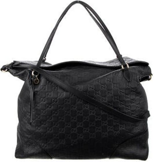 Gucci GG Signature Large Bree Tote - ShopStyle