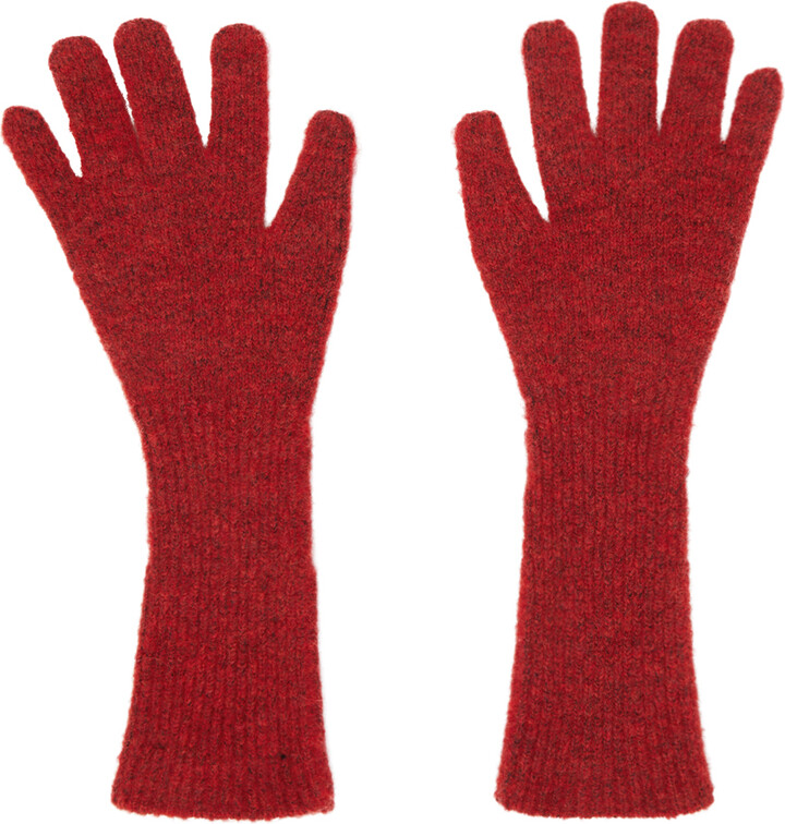 Paloma Wool Red Peter Gloves - ShopStyle
