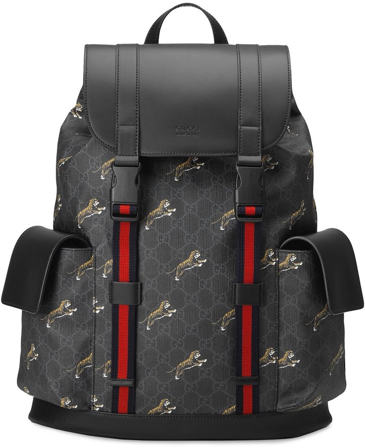 Gucci Logo Backpack - ShopStyle