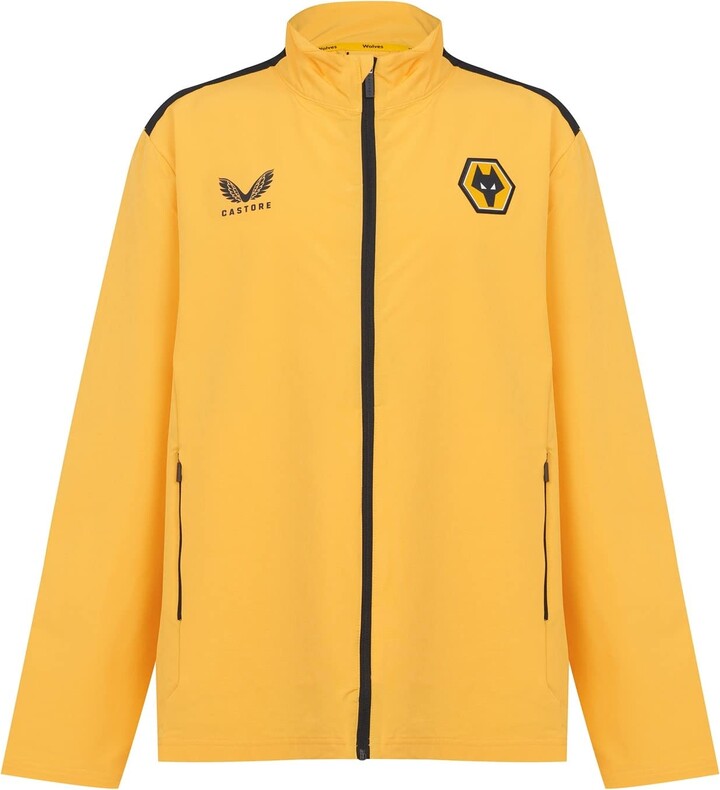 Castore 2021-2022 Wolves Player Issue Anthem Jacket (L - ShopStyle