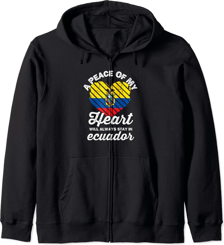 Ecuadorian Ecuador Flag Heritage Apparel Co. I Love Heart Ecuador ...