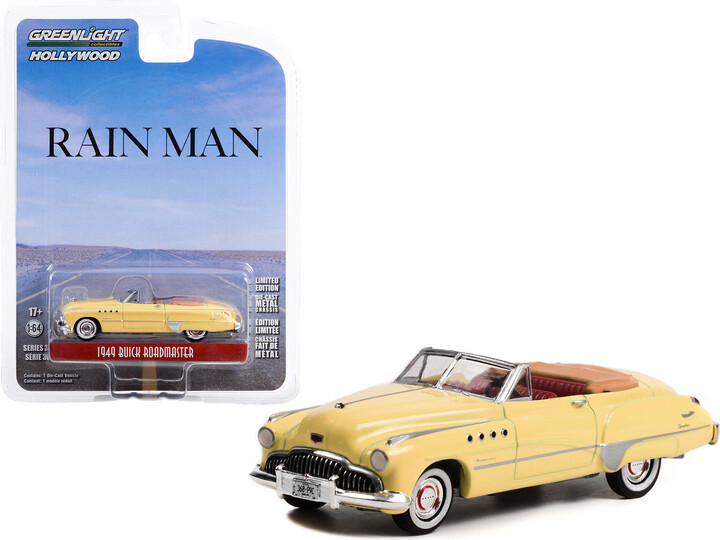 Charlie Babbitt's 1949 Buick Roadmaster Convertible Cream "Rain Man ...