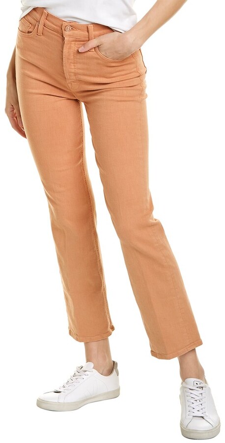 Mother The Tripper Toasted Nut Straight Leg Jean - ShopStyle