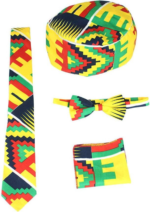 Culture Royals Genuine Africa style Kente Suit accessory set containing a Regular Tie - ShopStyle