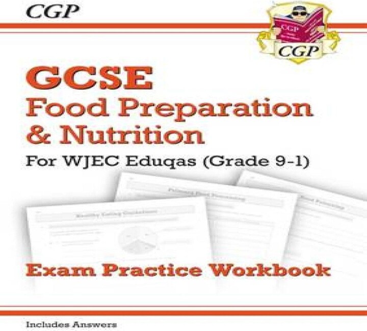 CGP Books New GCSE Food Preparation & Nutrition WJEC Eduqas Exam Practice Workbook Paperback ...