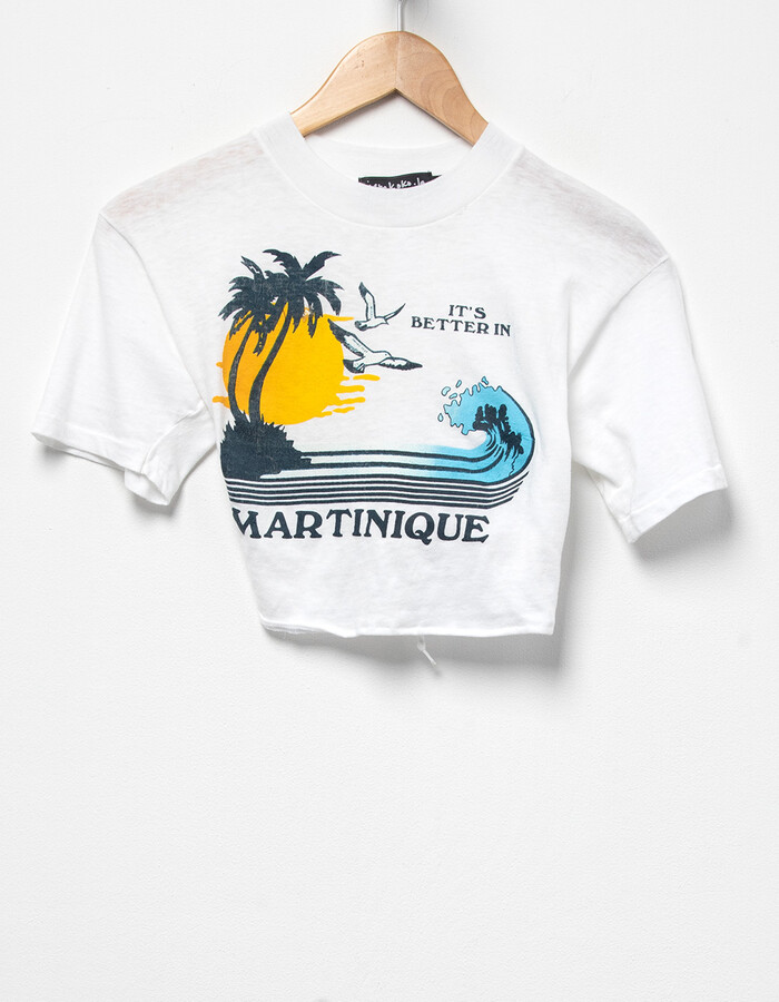 RESTORED by TILLYS Reworked Womens Open Back Cropped Tee - ShopStyle T ...