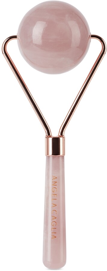 ANGELA CAGLIA Rose Quartz Goddess Facial Roller - ShopStyle Face Care