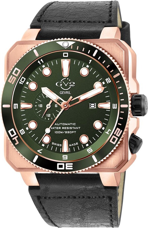 GV2 Gevril Men's Xo Submarine Watch - ShopStyle