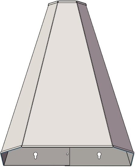 WhizMax Poultry Restraining Cone,Galvanized Steel Cone for Butchering ...