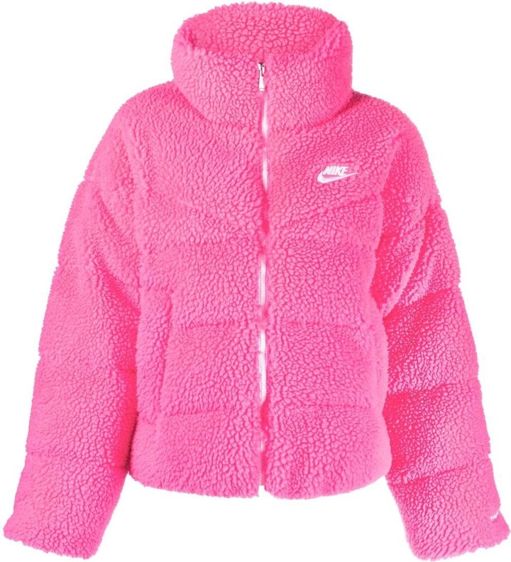 Nike Quilted Teddy Puffer Jacket - ShopStyle
