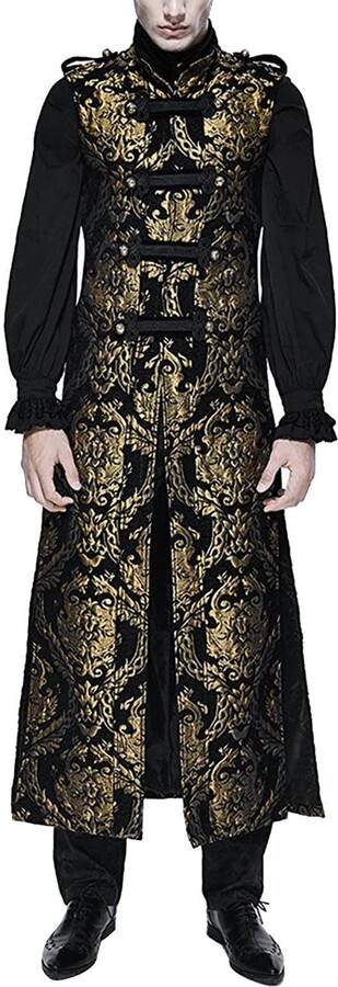 generisch Steampunk Men's Medieval Clothing Men's Emo Punk Men's ...