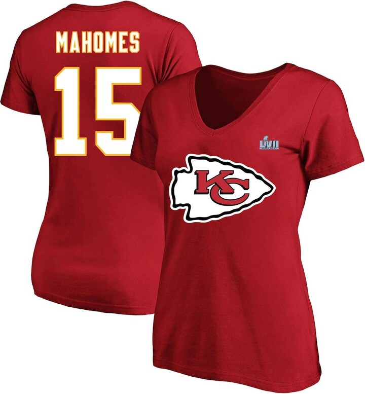 Profile Women's Patrick Mahomes Red Kansas City Chiefs Super Bowl Lvii ...