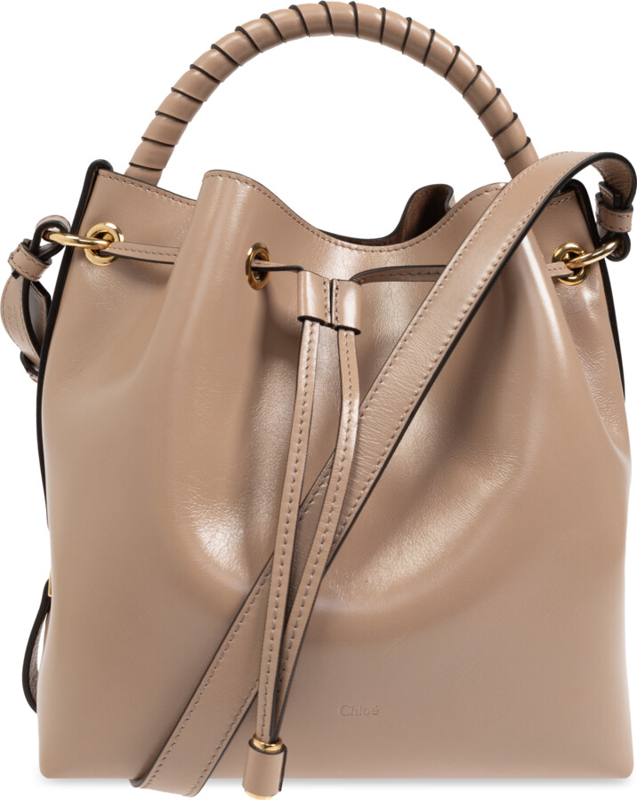 Chloé Shoulder Bag Marcie Type Bucket, , - Beige - ShopStyle