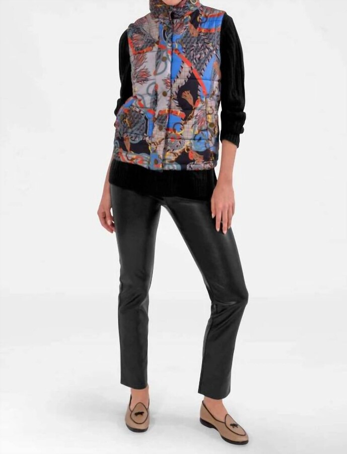 Gretchen Scott Puffer Vest Ditto In Black - ShopStyle