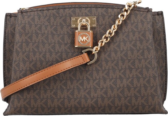 MICHAEL Michael Kors Ruby Logo Padlock Crossbody Bag - ShopStyle