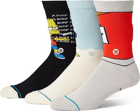 Stance The Simpsons Box Set (Multi) Crew Cut Socks Shoes - ShopStyle