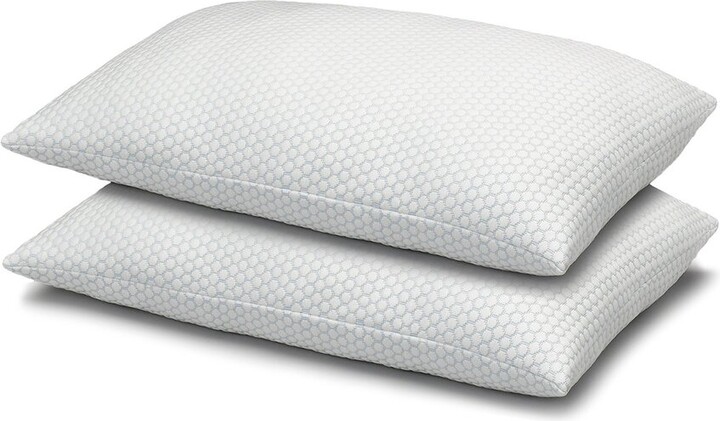 Arctic Sleep Cool N' Comfort Medium Density Gel Fiber Pillow With Coolmax Technology, For All ...