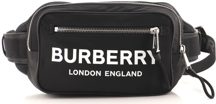 Burberry Logo Cannon Bum Bag Printed Nylon Large - ShopStyle