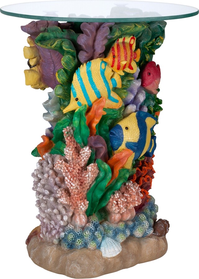 Design Toscano the Great Barrier Reef Glass-Topped Table - ShopStyle