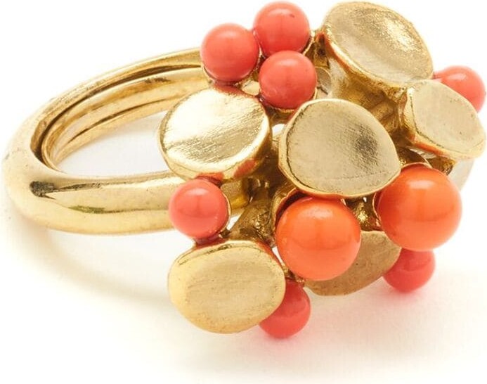 Oscar de la Renta Victoria pearl-embellished ring - ShopStyle