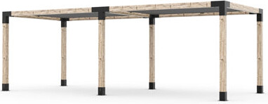 Toja Grid 24 Ft. W x 10 Ft. D Steel Pergola with Canopy - ShopStyle ...