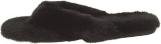 Saint Laurent Mink Slides - ShopStyle