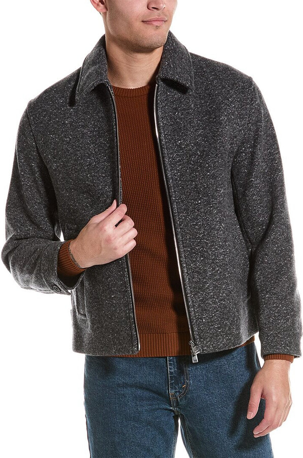 Theory Milo Wool-Blend Coat - ShopStyle