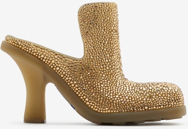 Burberry Crystal Highland Mules - ShopStyle